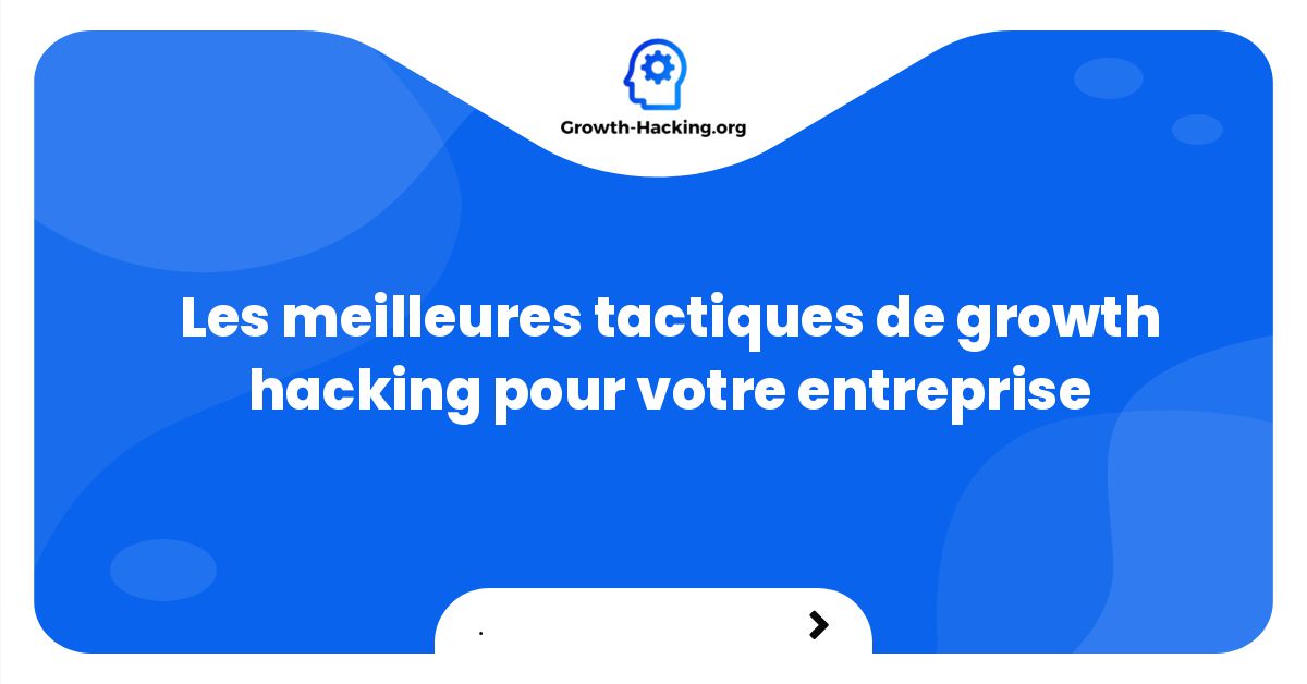 Les meilleures tactiques de growth hacking pour votre entreprise Les meilleures tactiques de growth hacking pour votre entreprise